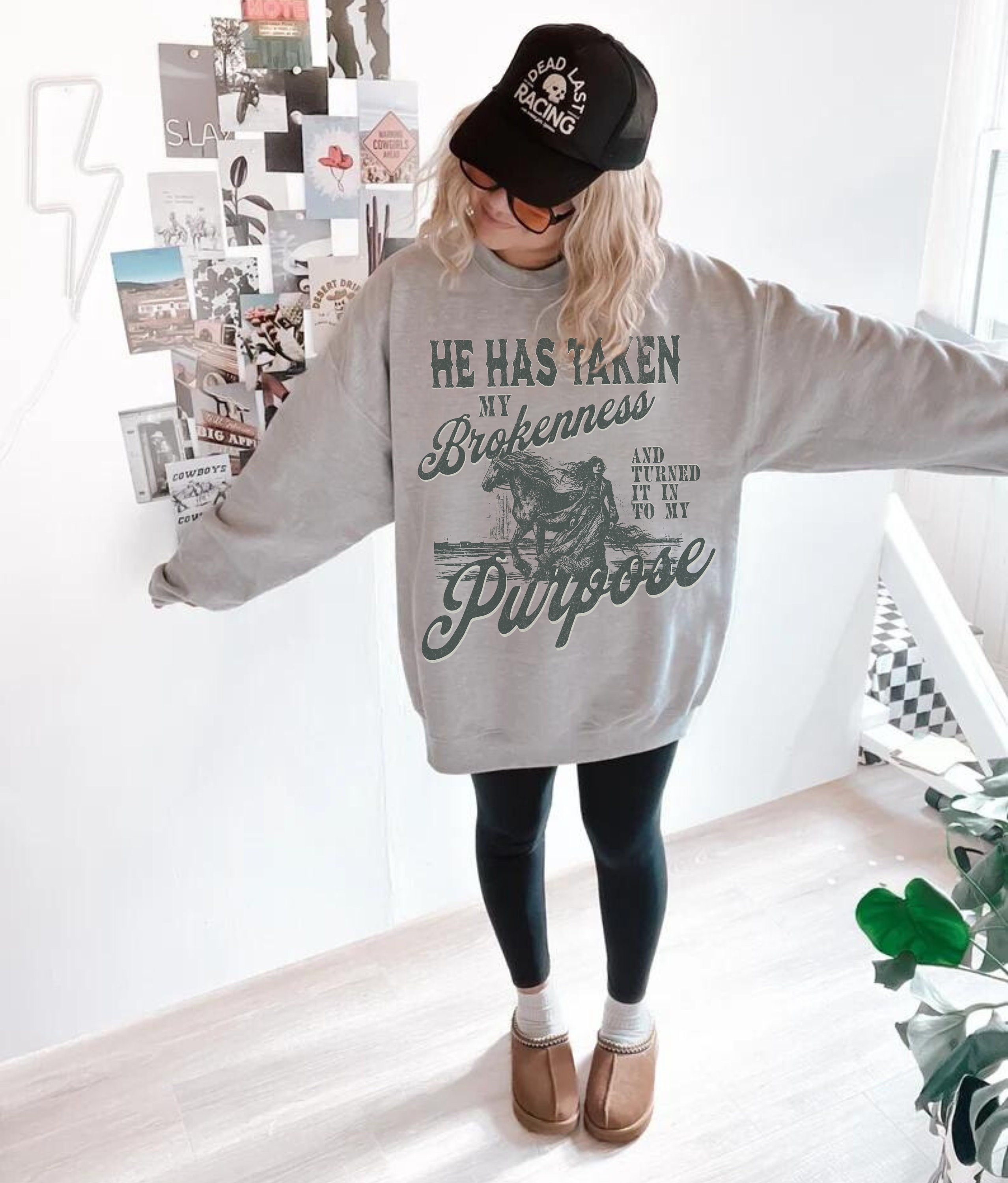Christian Woman Sweatshirt Bible Verse Outfits for Her Church Trendy ...