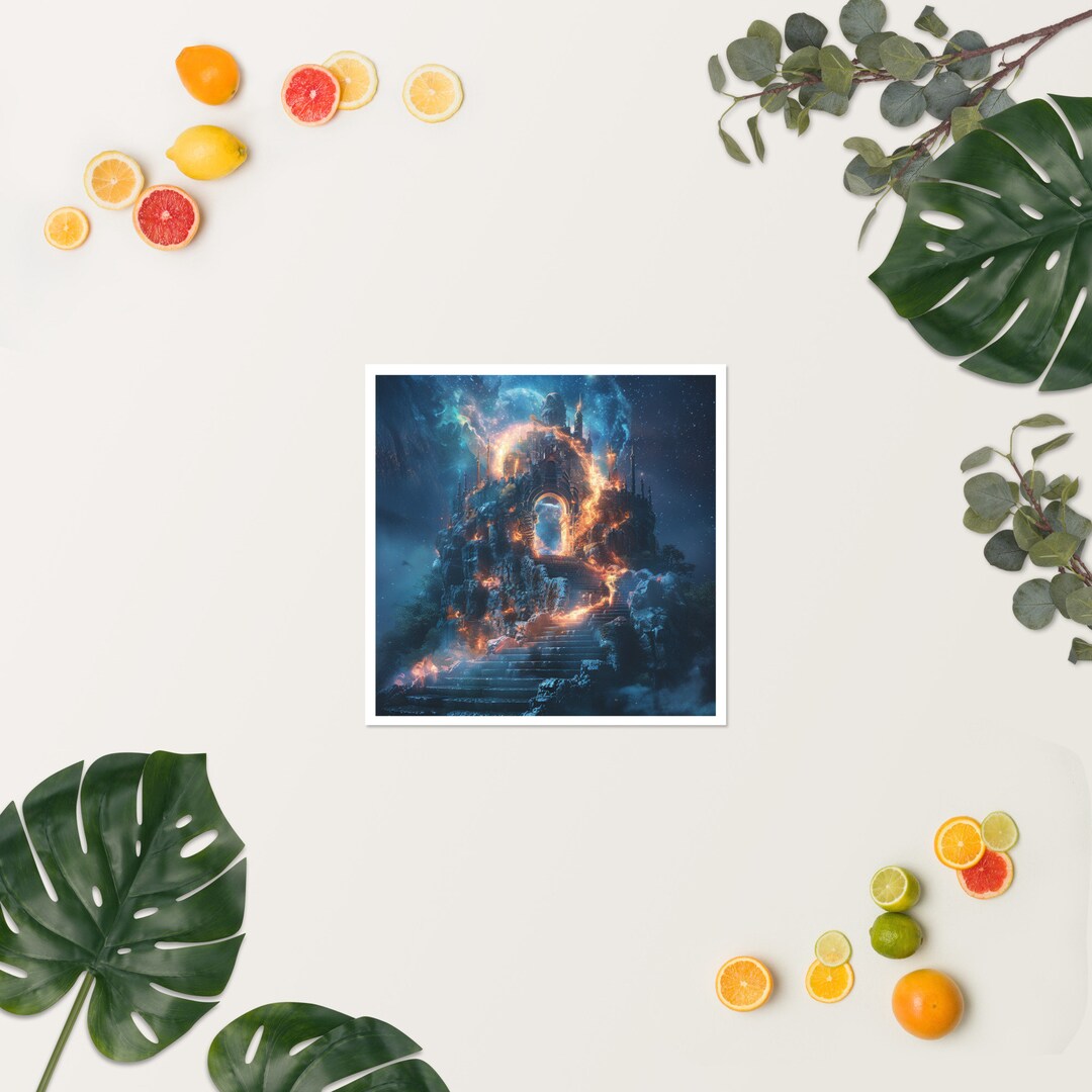 Poster of Magical Underworld Gate Free Shipping - Etsy