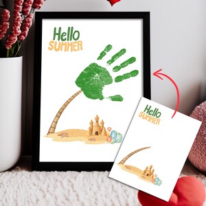 Printable Father's Day Handprint Art Bundle for Preschool Kids, 70+ Fun ...