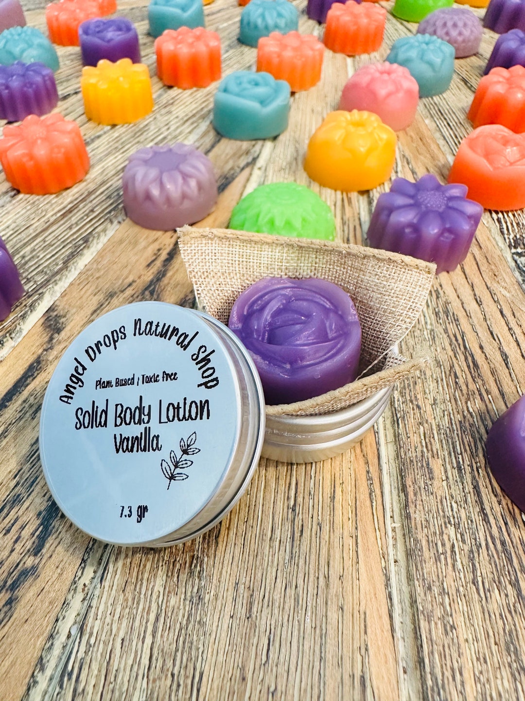 Solid Body Lotion Scented | Natural Perfume| Party Favors | Travel ...