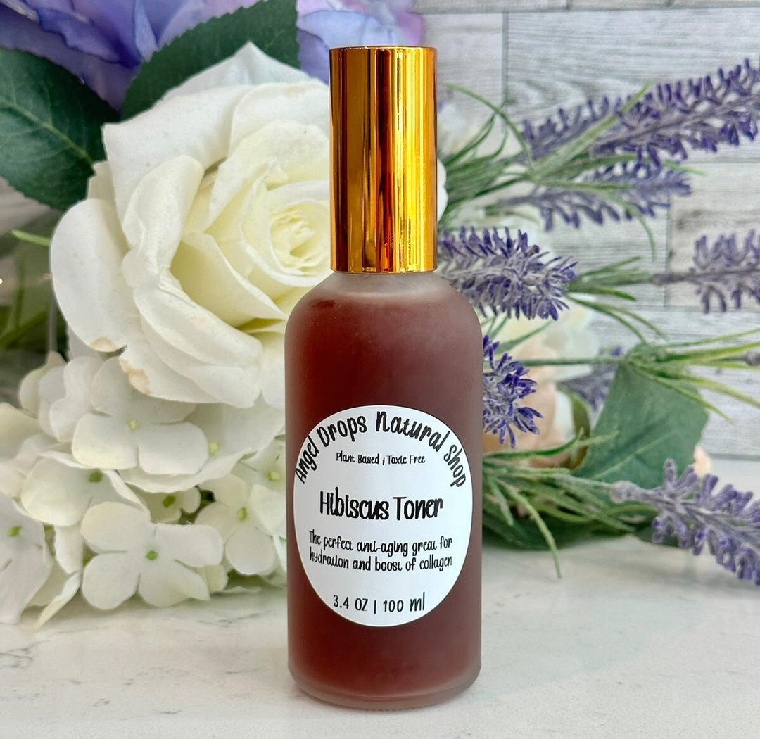 Hibiscus Hydrating Facial Toner All Natural Toxic Free With Lots of ...