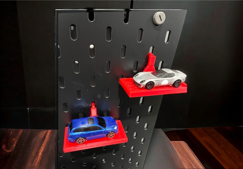 Hot Wheels Display Ikea Uppspel Skadis Customisable Pegboard Matchbox ...