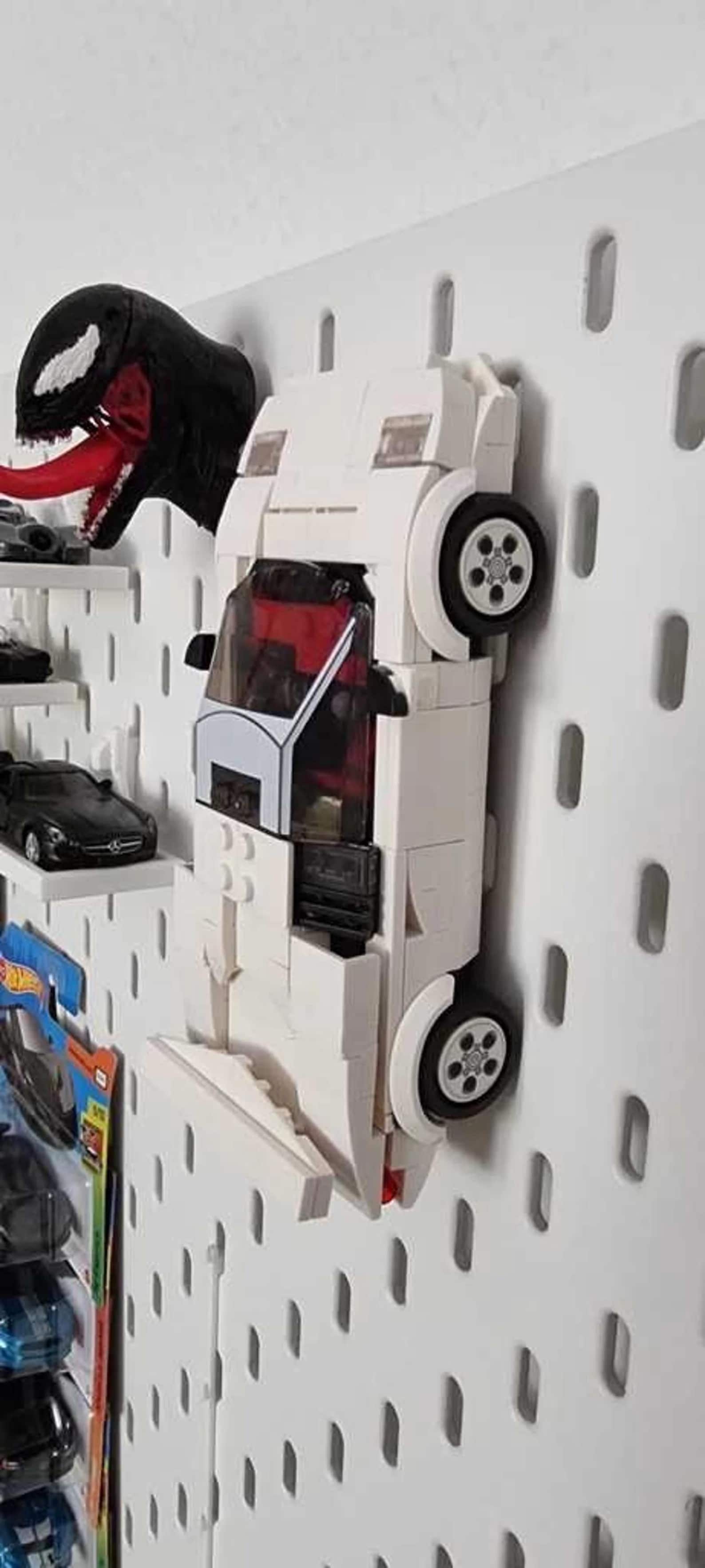 STL File | Lego Bricks Speed Champions Ikea Pegboard Mount | Building ...
