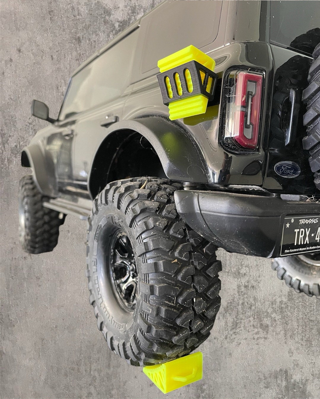 1:10 Wheel Chock Pair | Scale Accessory | Off-road Trailer Crawler ...