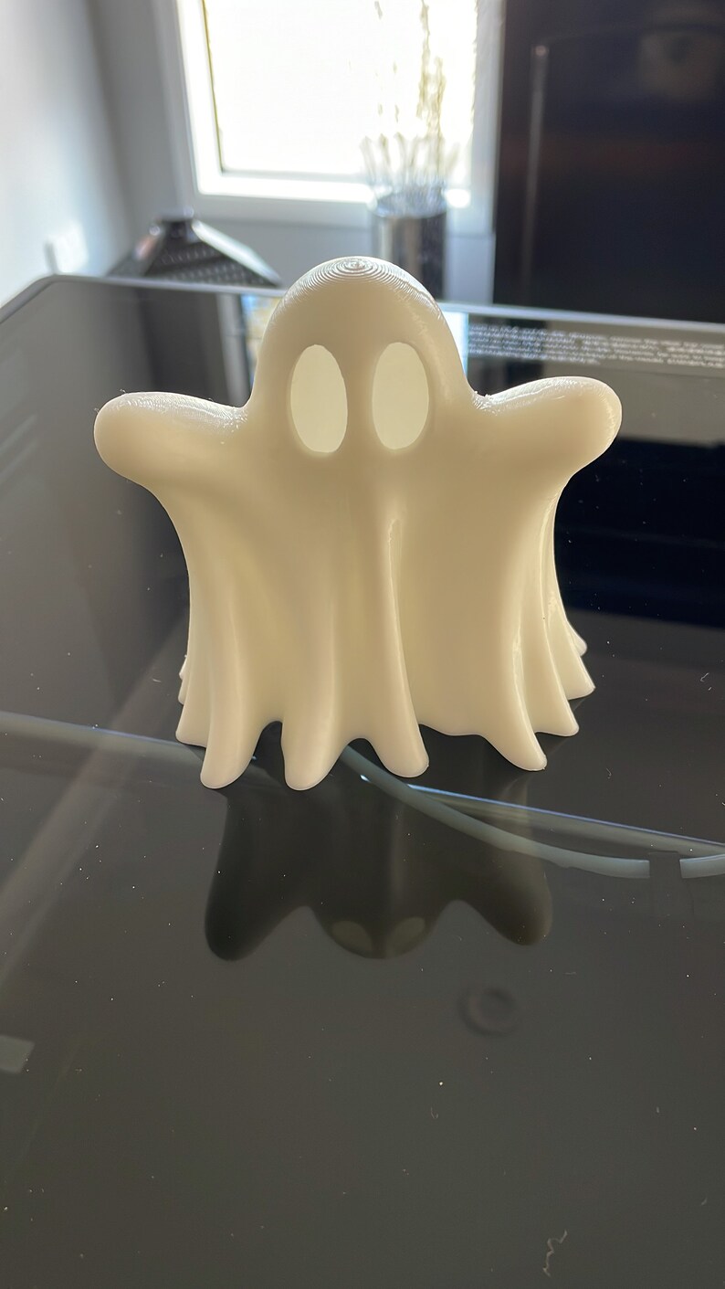 3D Printed Ghost Halloween Decoration Tealight Light up Decor - Etsy