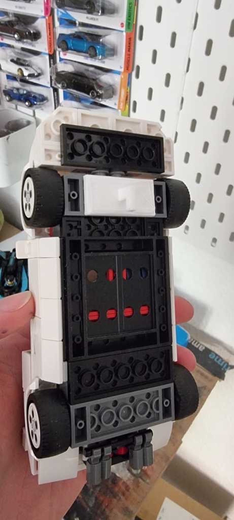 Lego Speed Champions IKEA Pegboard Mount | Display | Lego Car | Present ...