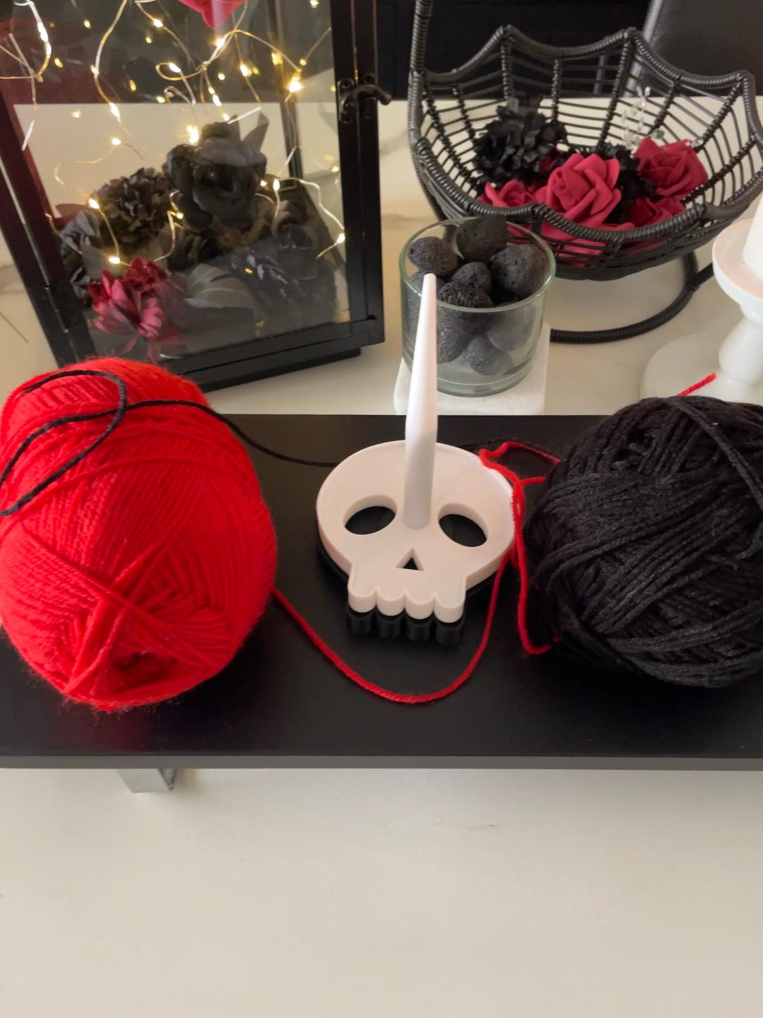 STL | Skull Yarn Spinner | Perfect for Knitting and Crocheting ...