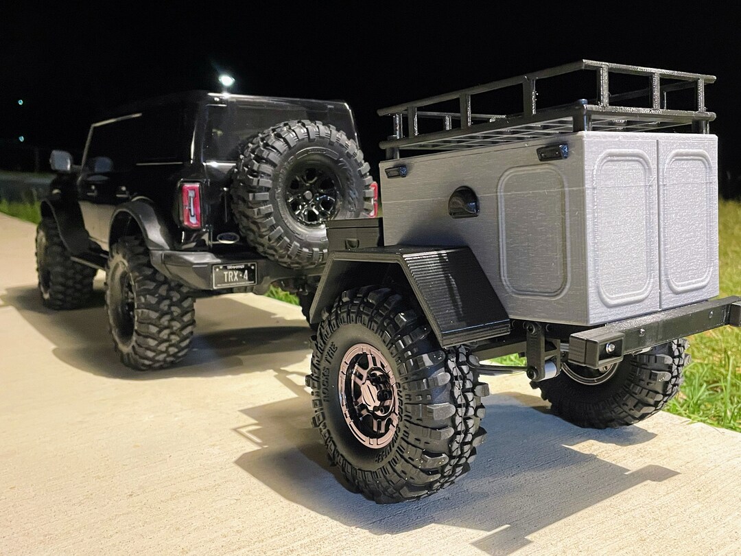 1:10 RC Camping Trailer | 3D Printed | Remote Control Accessory | Scale ...