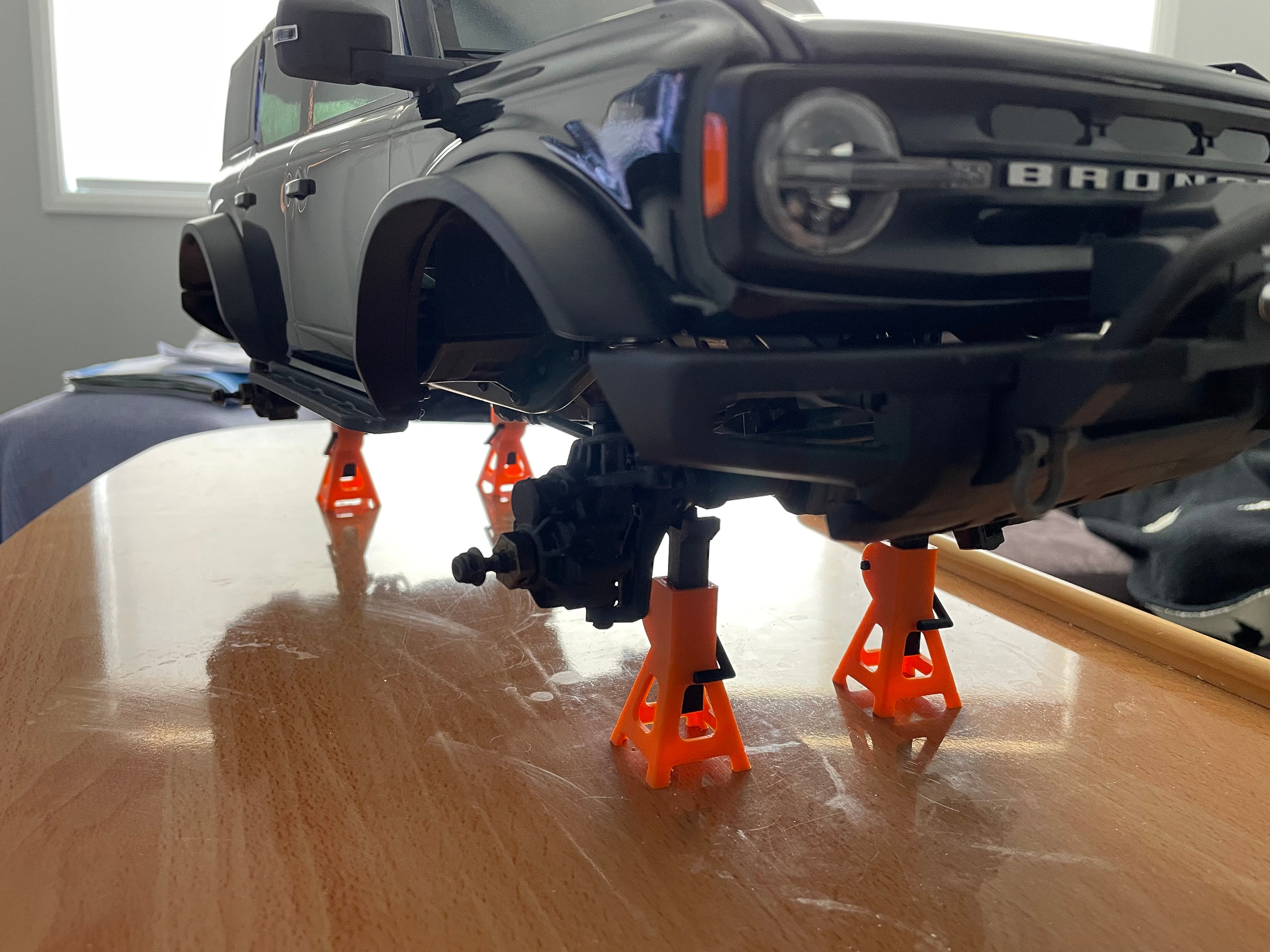 1:10 Scale Jack Stand 3D Printed RC Crawler Remote Control Functional ...