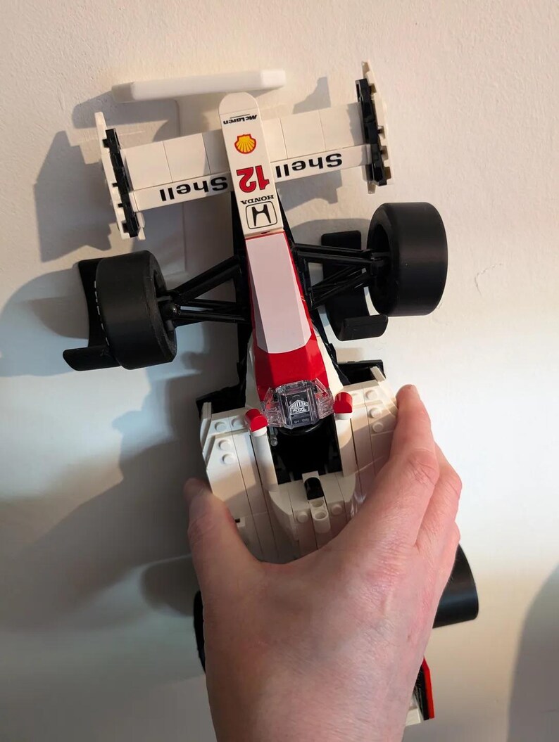Lego Icons Mclaren & Senna Wall Mount Suits Set 10330 Display Flush ...