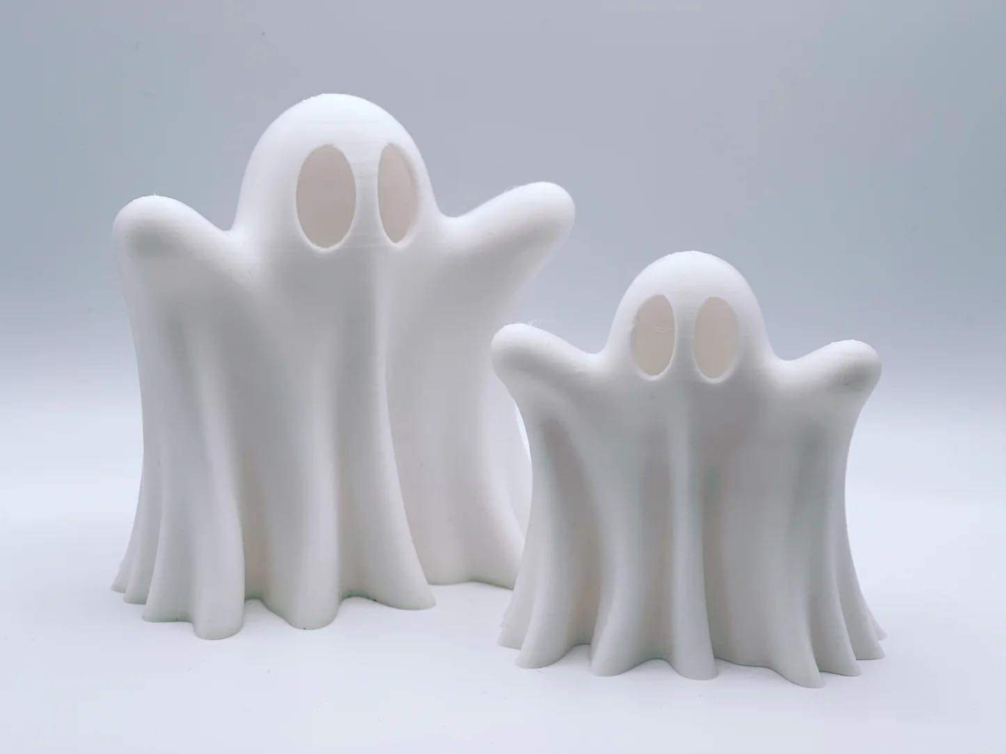 3D Printed Ghost Halloween Decoration Tealight Light up Decor - Etsy
