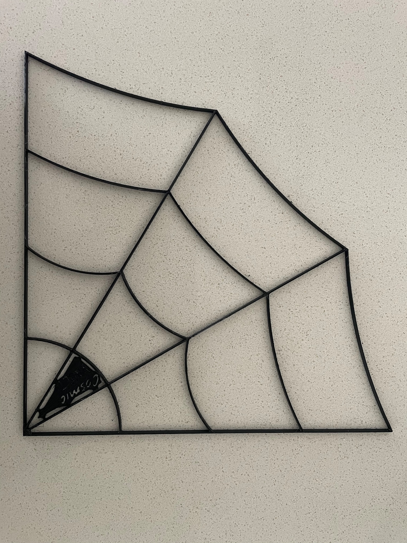 Door Frame Spider Web | Corner Web | 3D Printed Web | Furniture Decor ...