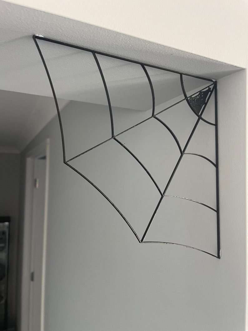 Spider Web Corner Web 3D Printed Web Furniture Decor Halloween Web ...