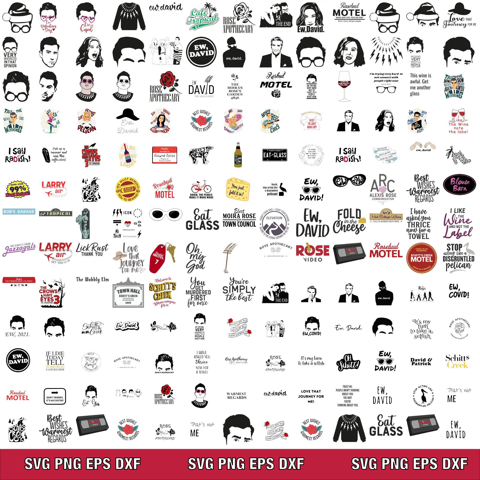 David Svg File Set, SVG Bundle LAYERED Cricut Files,instant Download - Etsy