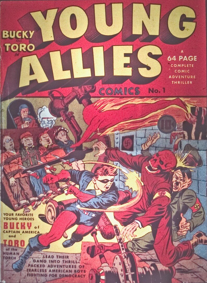 Young Allies Comics Complete Collection, Golden Age of Comics - Etsy