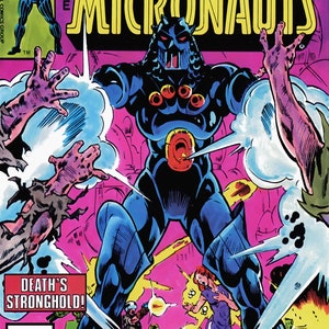 The Micronauts Comics, Microverse, Science Fiction Comics, Digital Comics Collection - Etsy