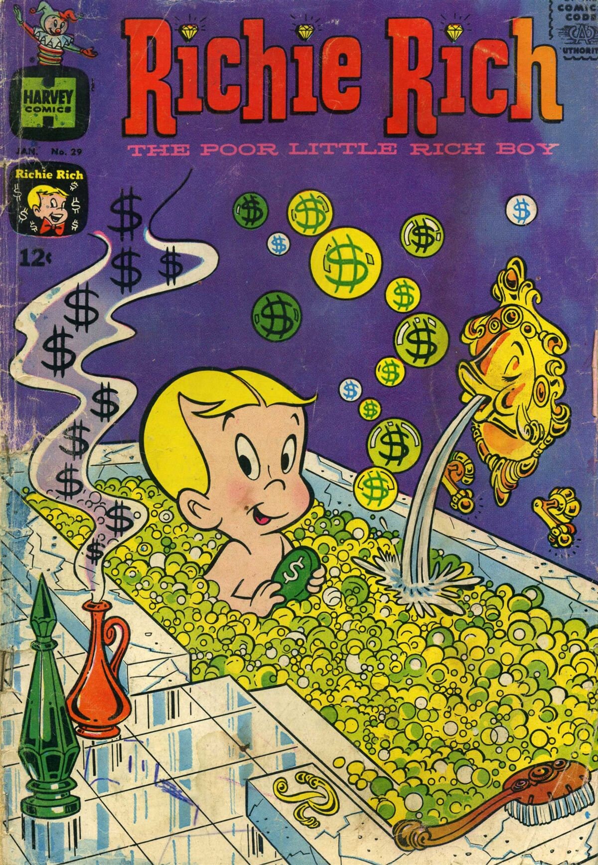 Richie Rich Comics, Richie Rich Zillionz Comic Books, Vintage Children ...