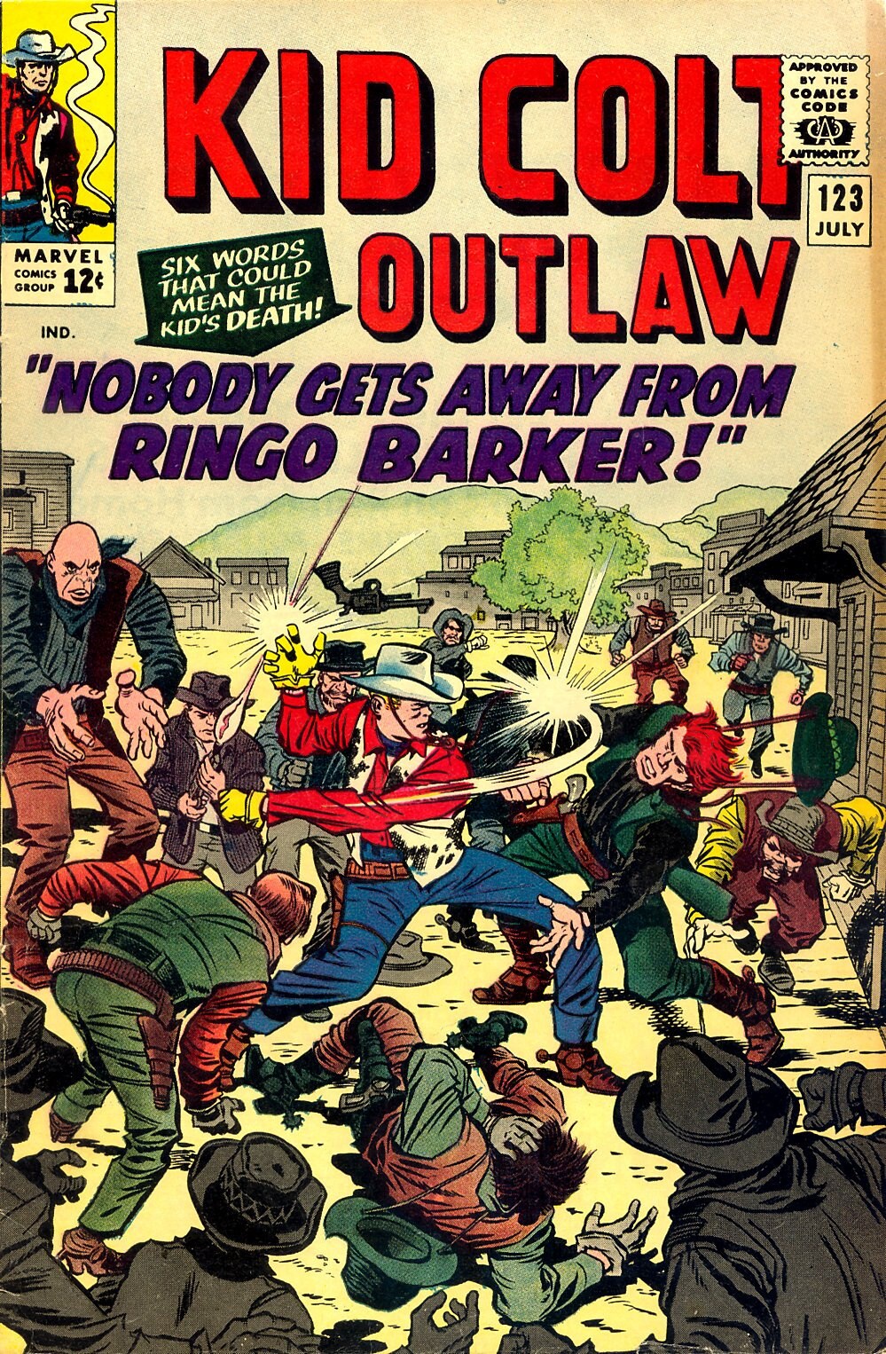 Kid Colt Outlaw Comics, Western Comics, Wild West Cowboys, Vintage 229 ...