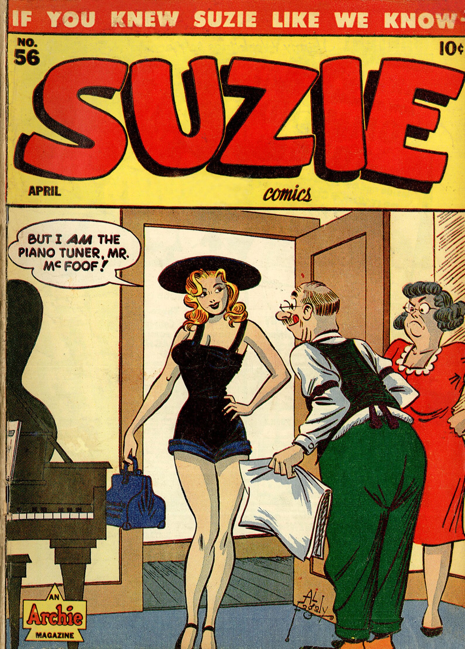 Suzie Comics, Leading Ladies, Humor, Funny, Golden Age Comics - Etsy
