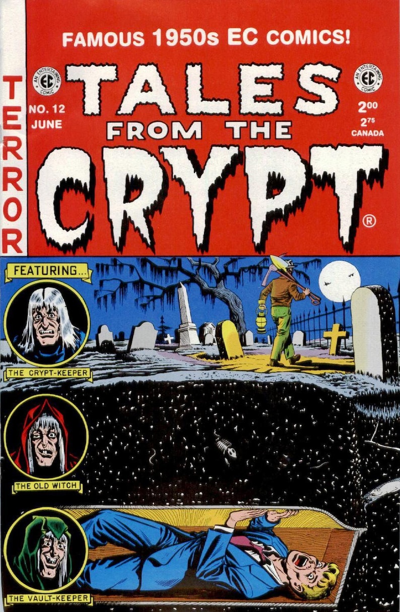 Tales From the Crypt Comics, Crime Patrol, Crypt of Terror, Horror ...