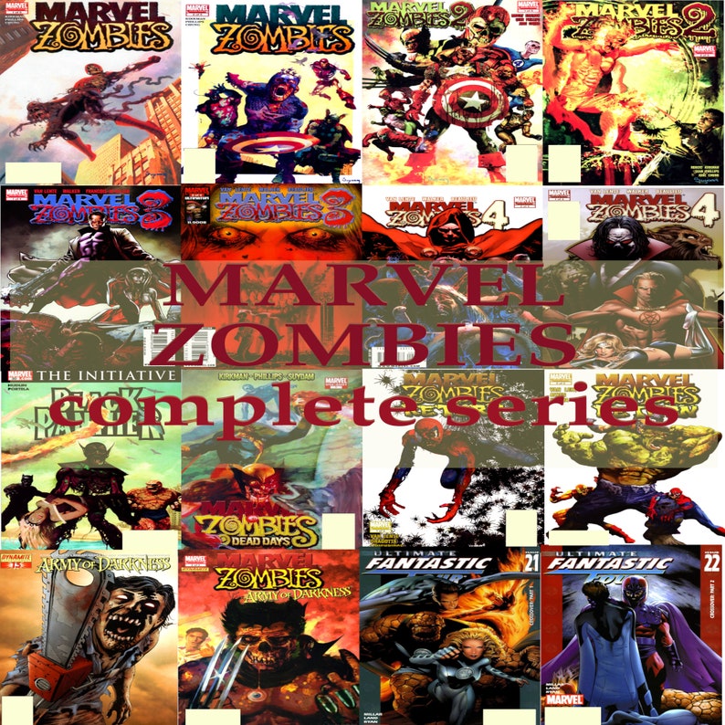 Zombies Comics, Horror Superheroes Zombies - Etsy