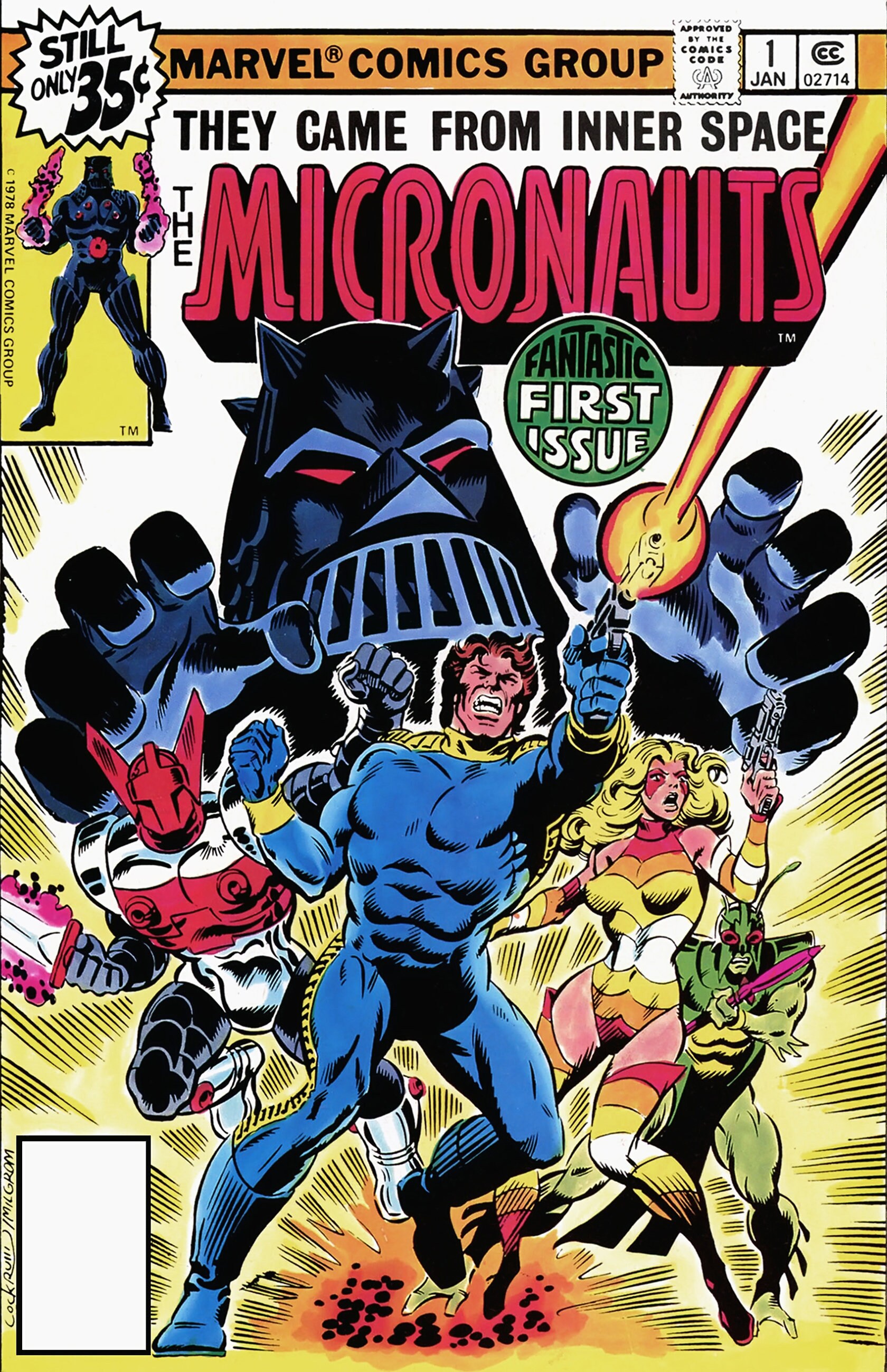 The Micronauts Comics, Microverse, Science Fiction Comics, Digital ...