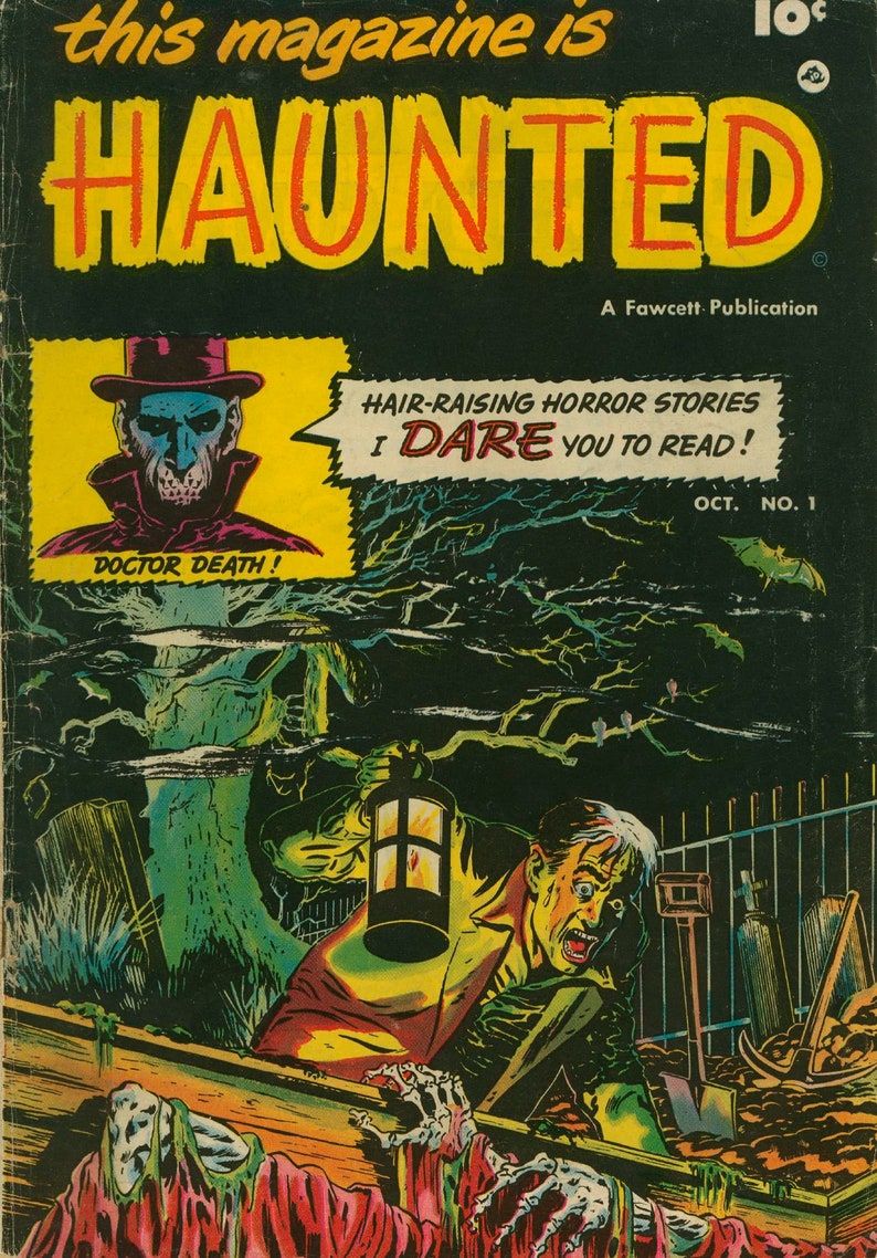 This Magazine is Haunted Horror Comic Books Collection 26 Issues, 1950s ...