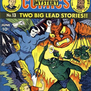 Comics Blue Ribbon, Vintage Comics, Golden Age of Comics, 1939-1942 - Etsy