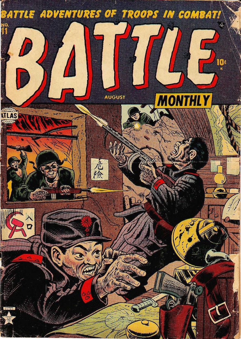 Battle Comics, War Comic Books Complete Collection of 70 Digital Issues ...