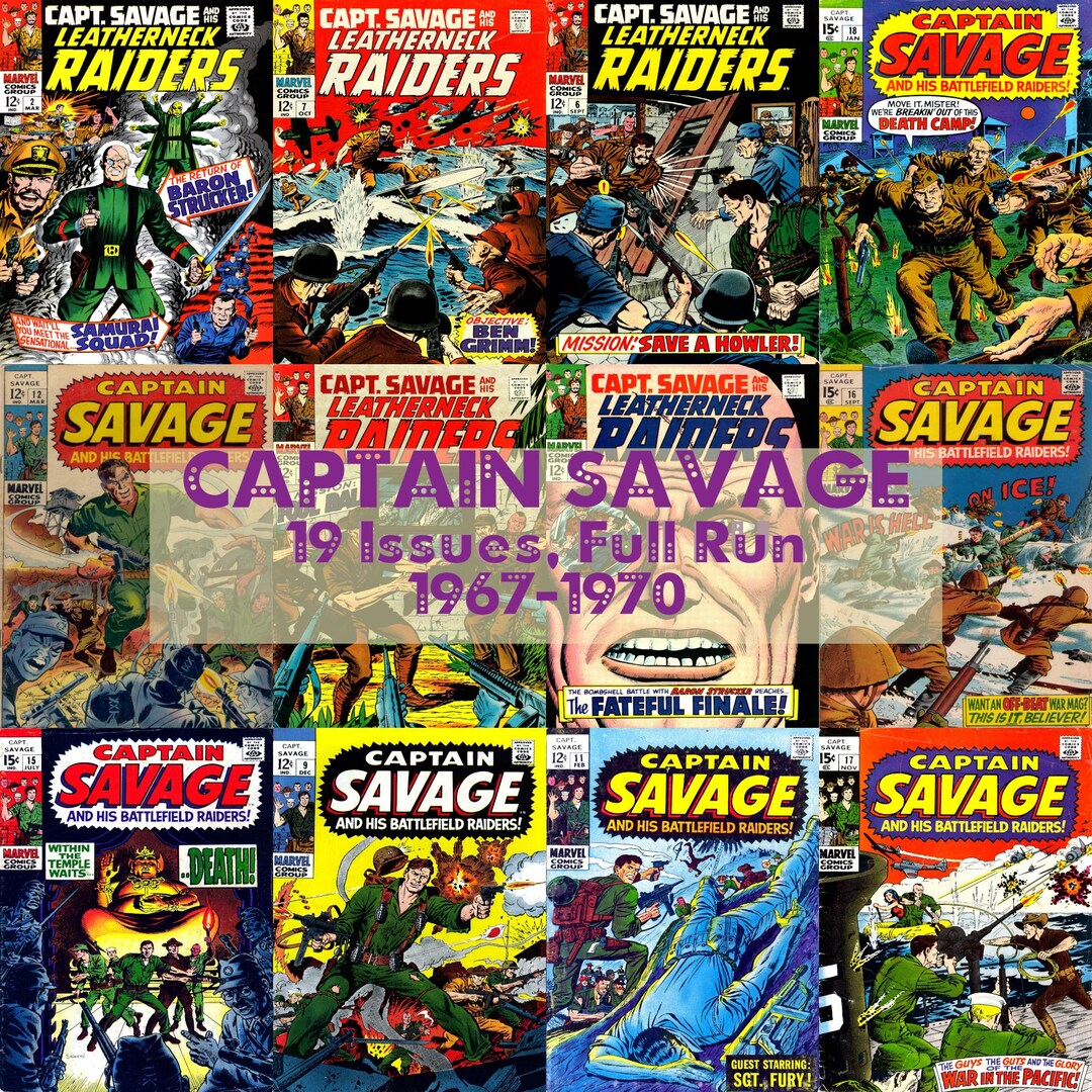 Captain Savage and His Leatherneck Raiders, Captain Savage and His ...