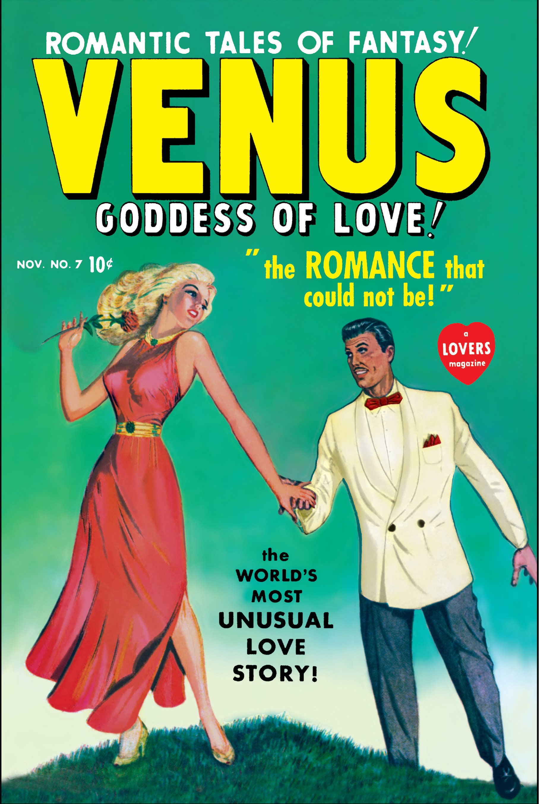 Venus the Goddess of Love Comics, Romance, Fantasy, Horror, 19 Issues ...
