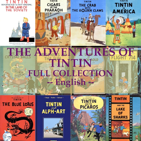 Tintin - Etsy