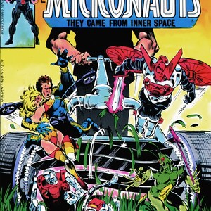The Micronauts Comics, Microverse, Science Fiction Comics, Digital ...