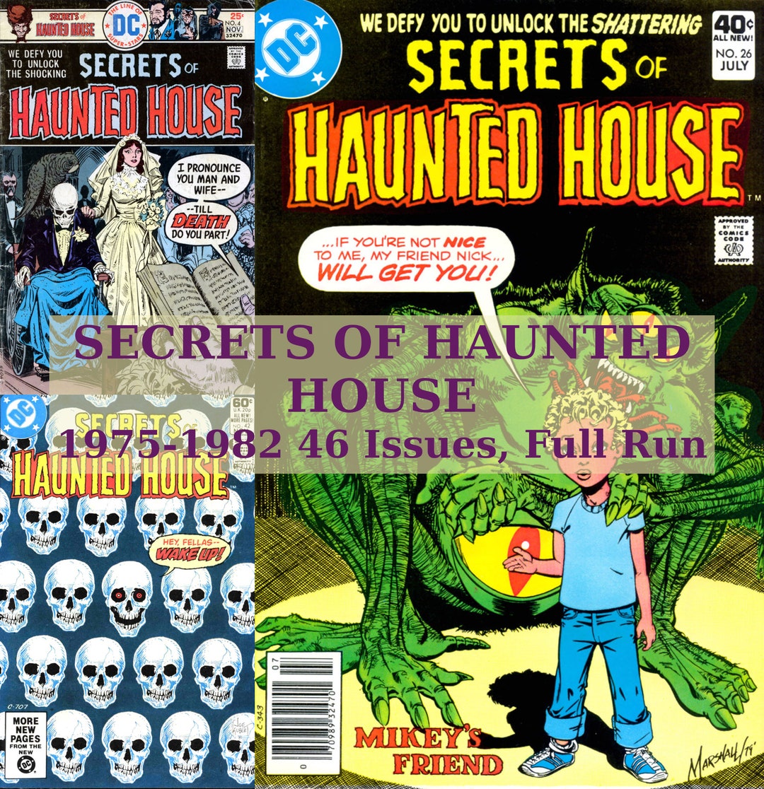 Horror Comics, Secrets of the Haunted House, Eerie, Supernatural ...