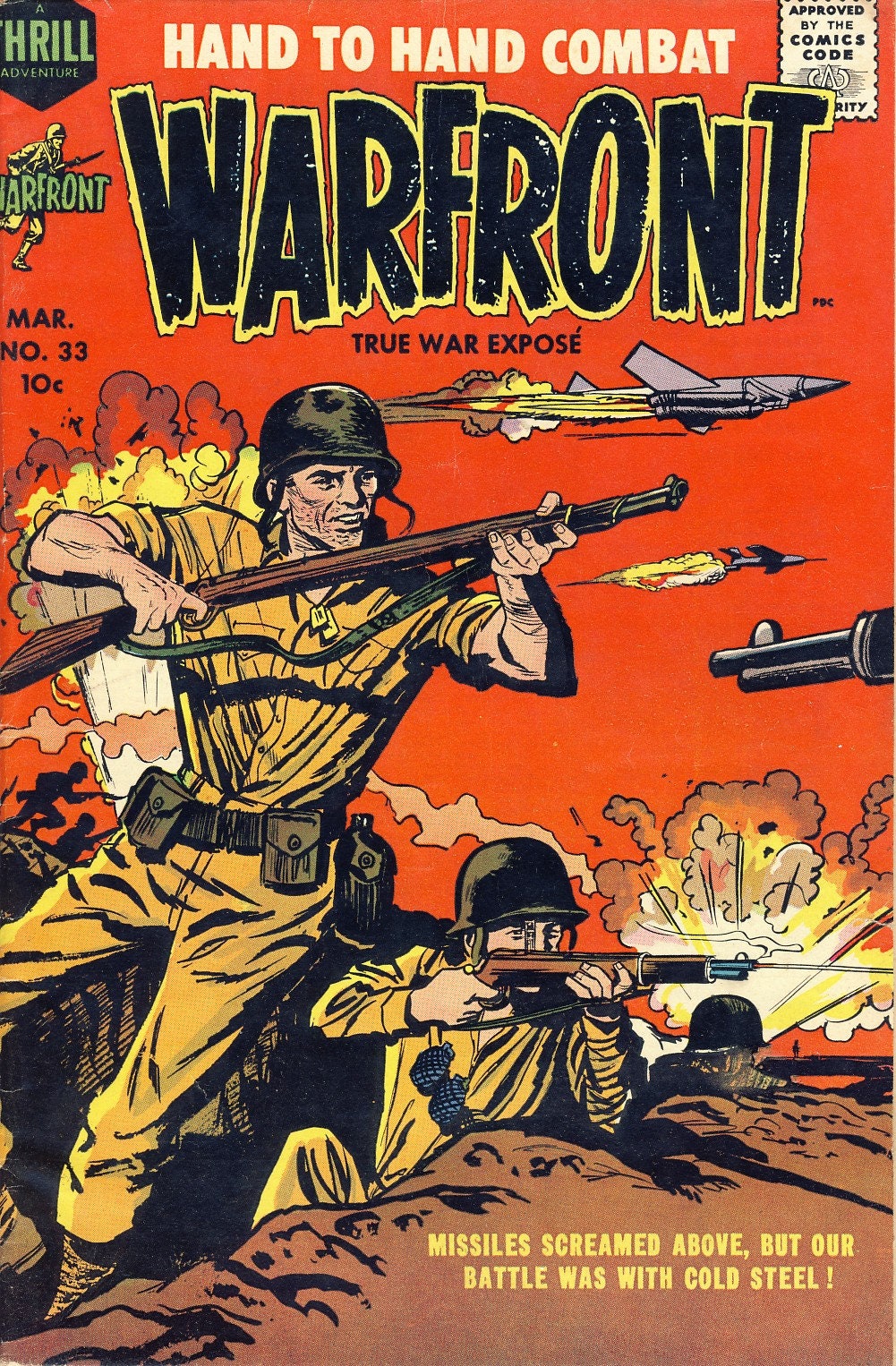 Warfront Comics, War is Hell, Silver Age Comics, Downloadable Digital ...