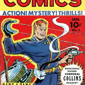 Comics Blue Ribbon, Vintage Comics, Golden Age of Comics, 1939-1942 - Etsy