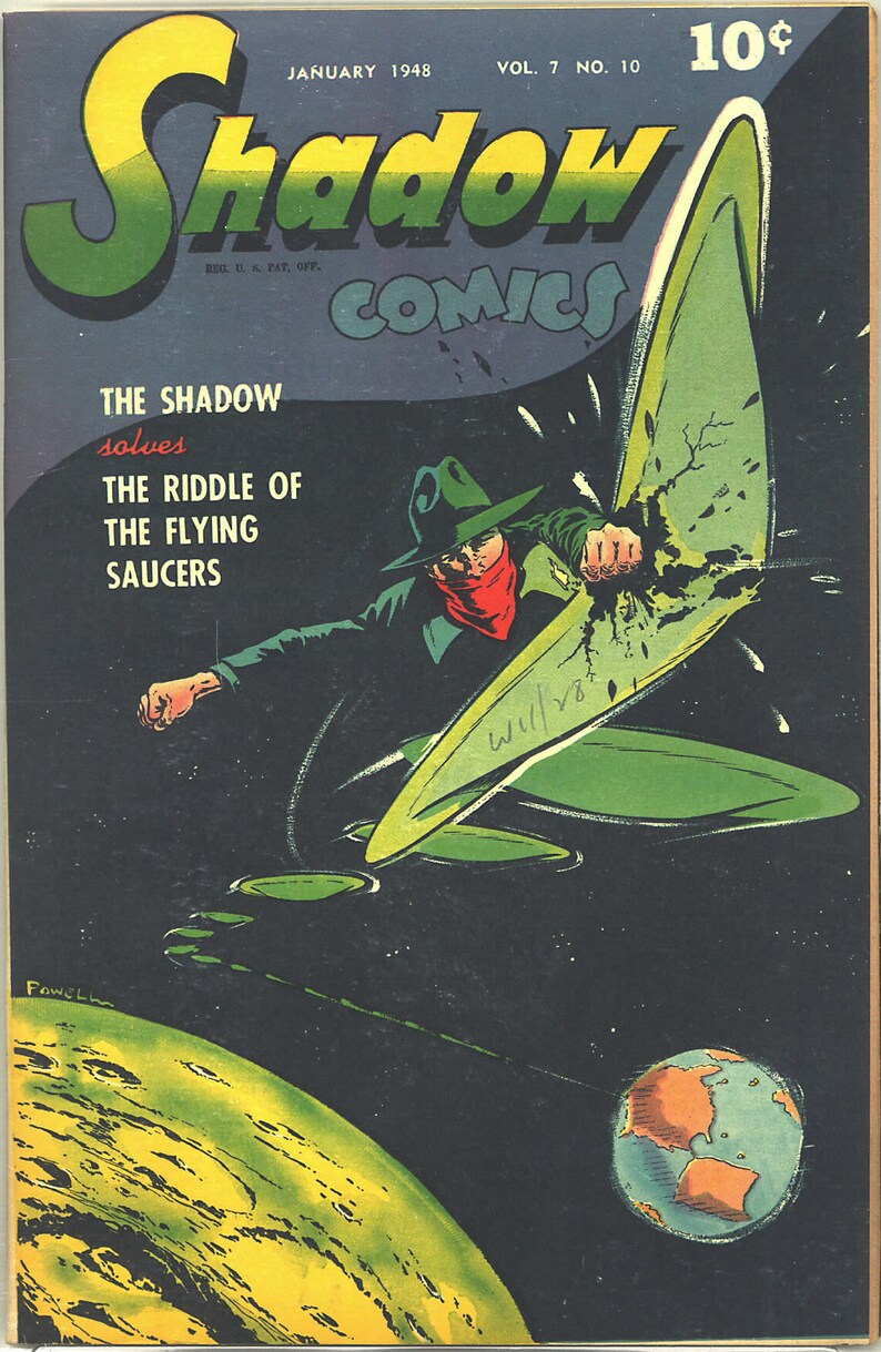 Shadow Comics 1940-1949, Vintage Comic Books, 101 Digital Issues Comics ...