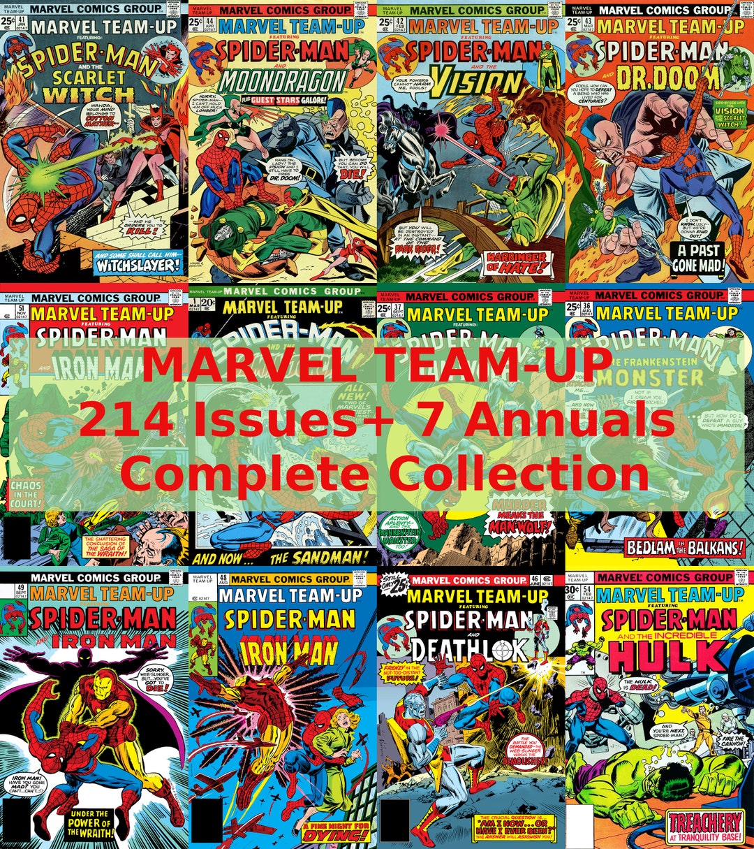 Comics Team-up, Classic Comics - Etsy