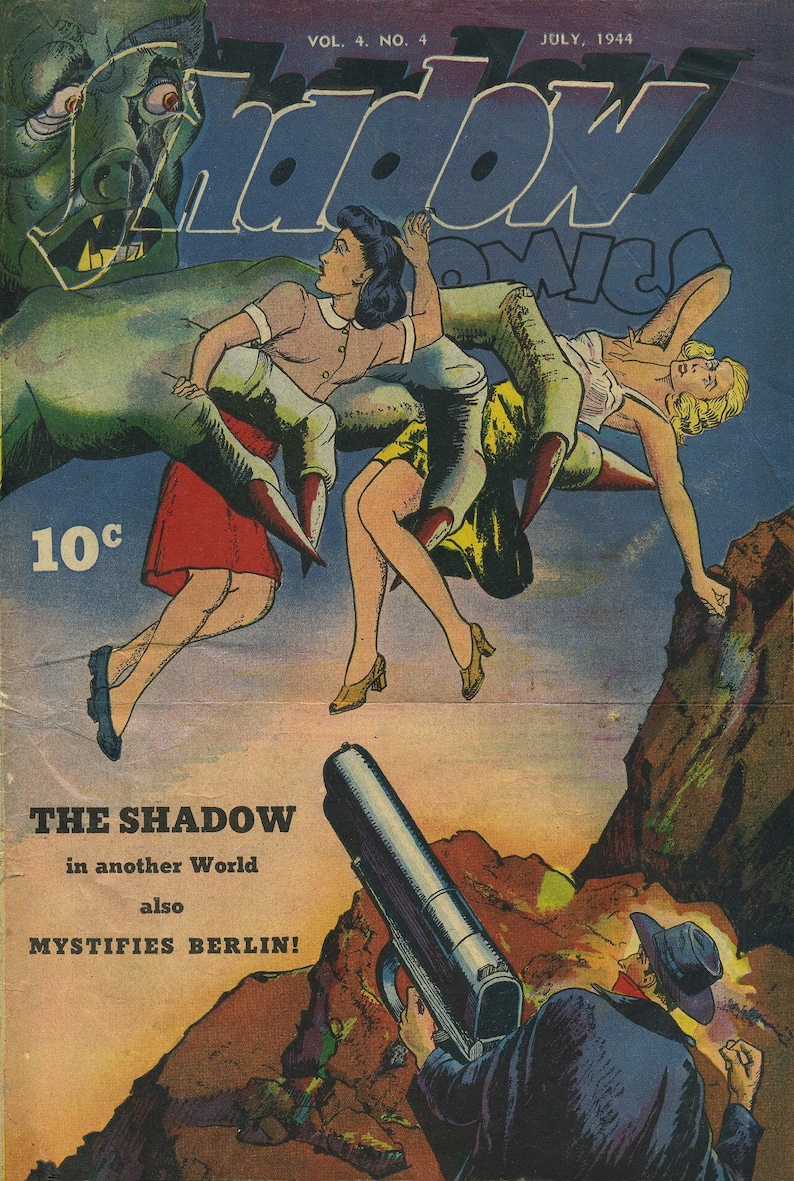 Shadow Comics 1940-1949, Vintage Comic Books, 101 Digital Issues Comics ...