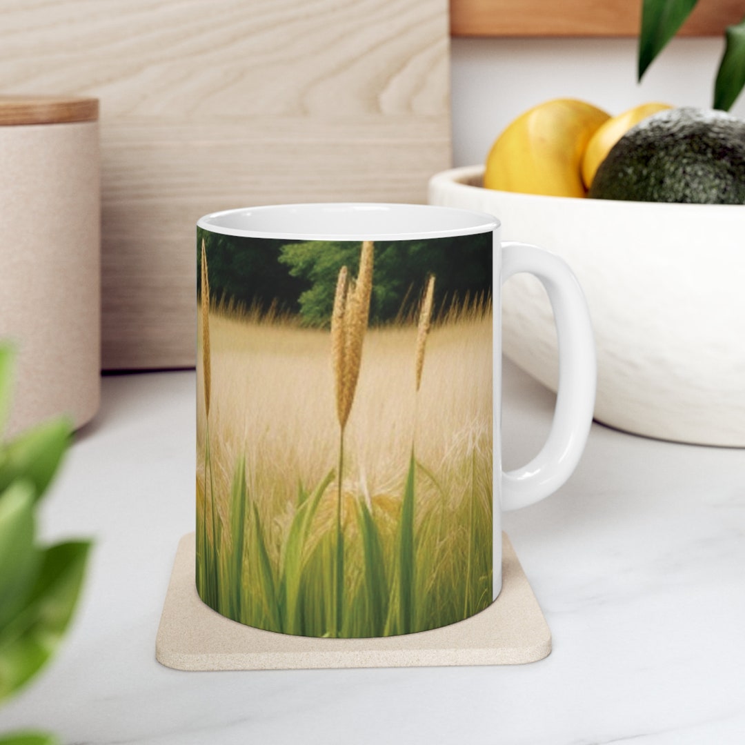 Nature Mug Wrap, 11oz Mug Template, Mug Sublimation Design, Nature Mug ...