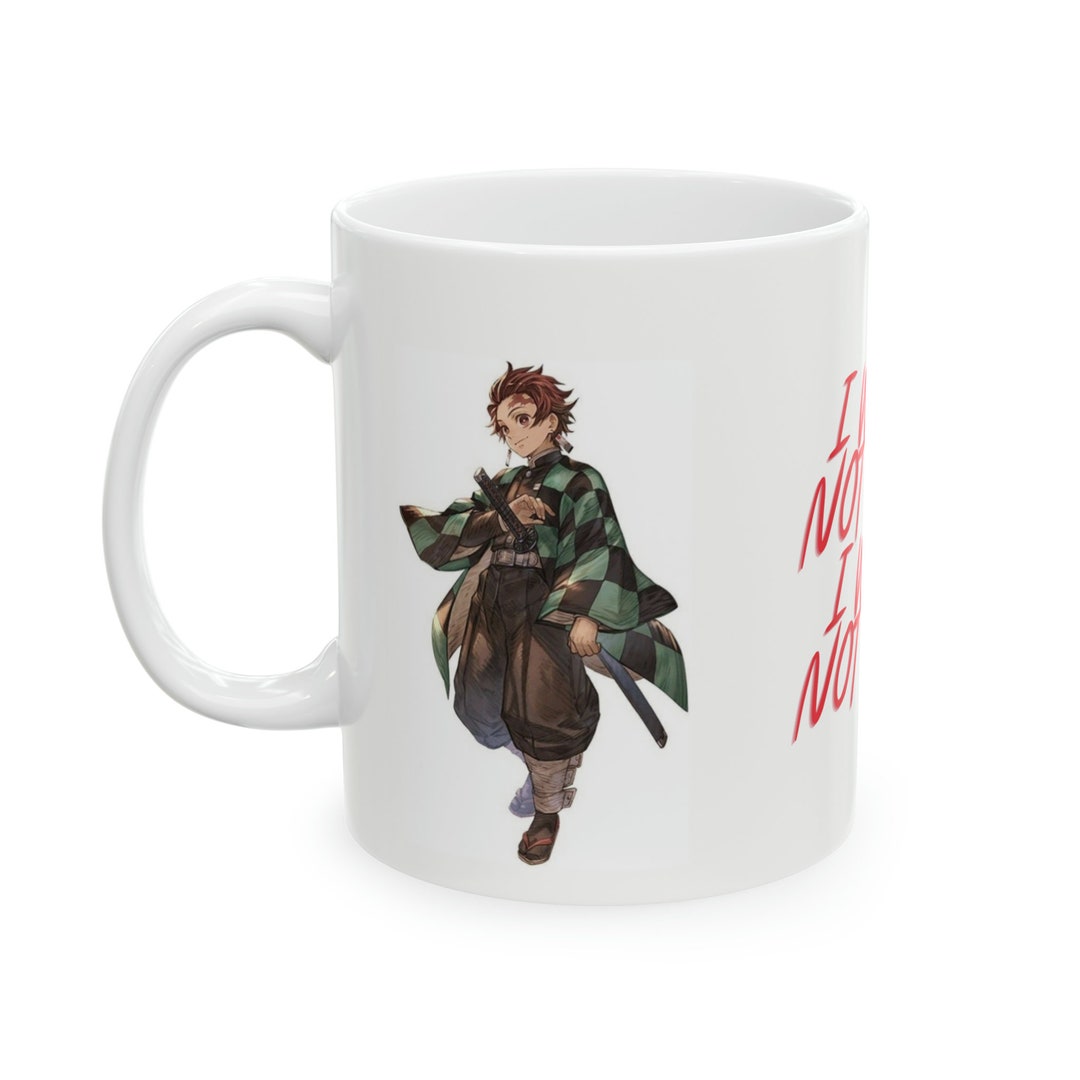 Demon Slayer Mug, Tanjiro and Zenitsu Mug, Japanese Manga Mug, Cartoon ...