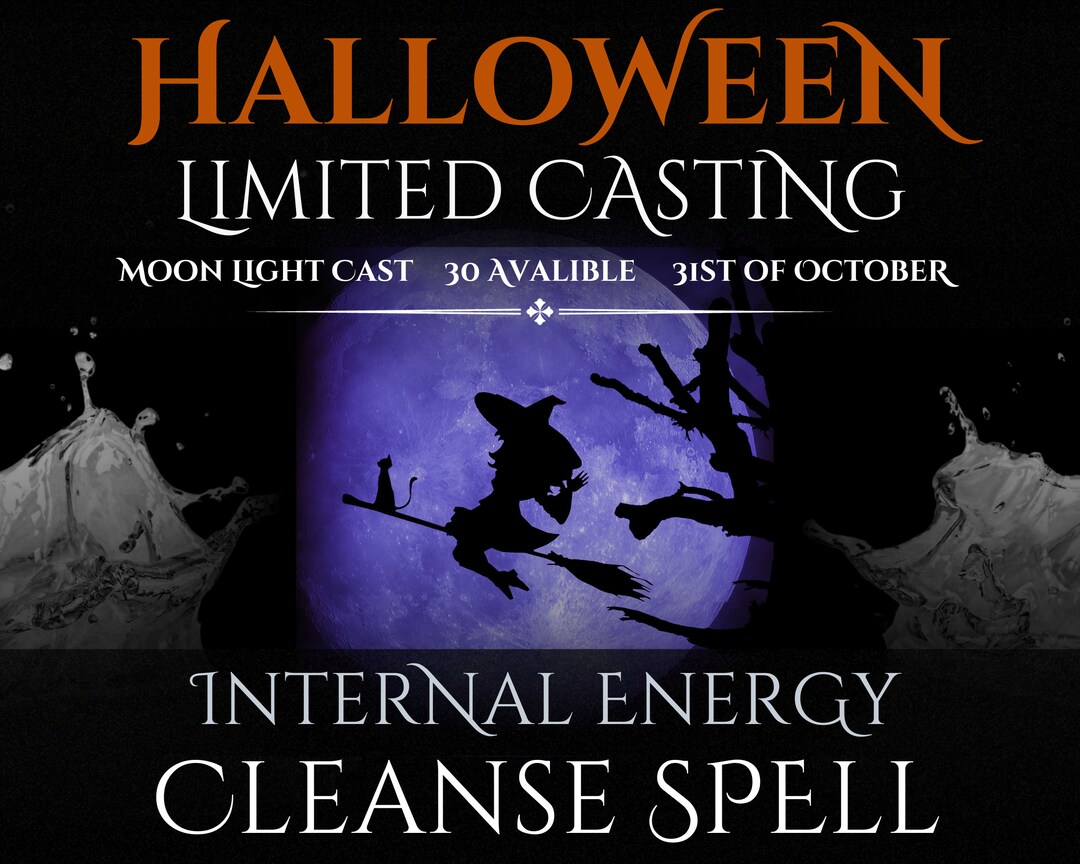 Internal Energy Cleanse Spell Same Day Cast Cleanse Spell Fast - Etsy UK