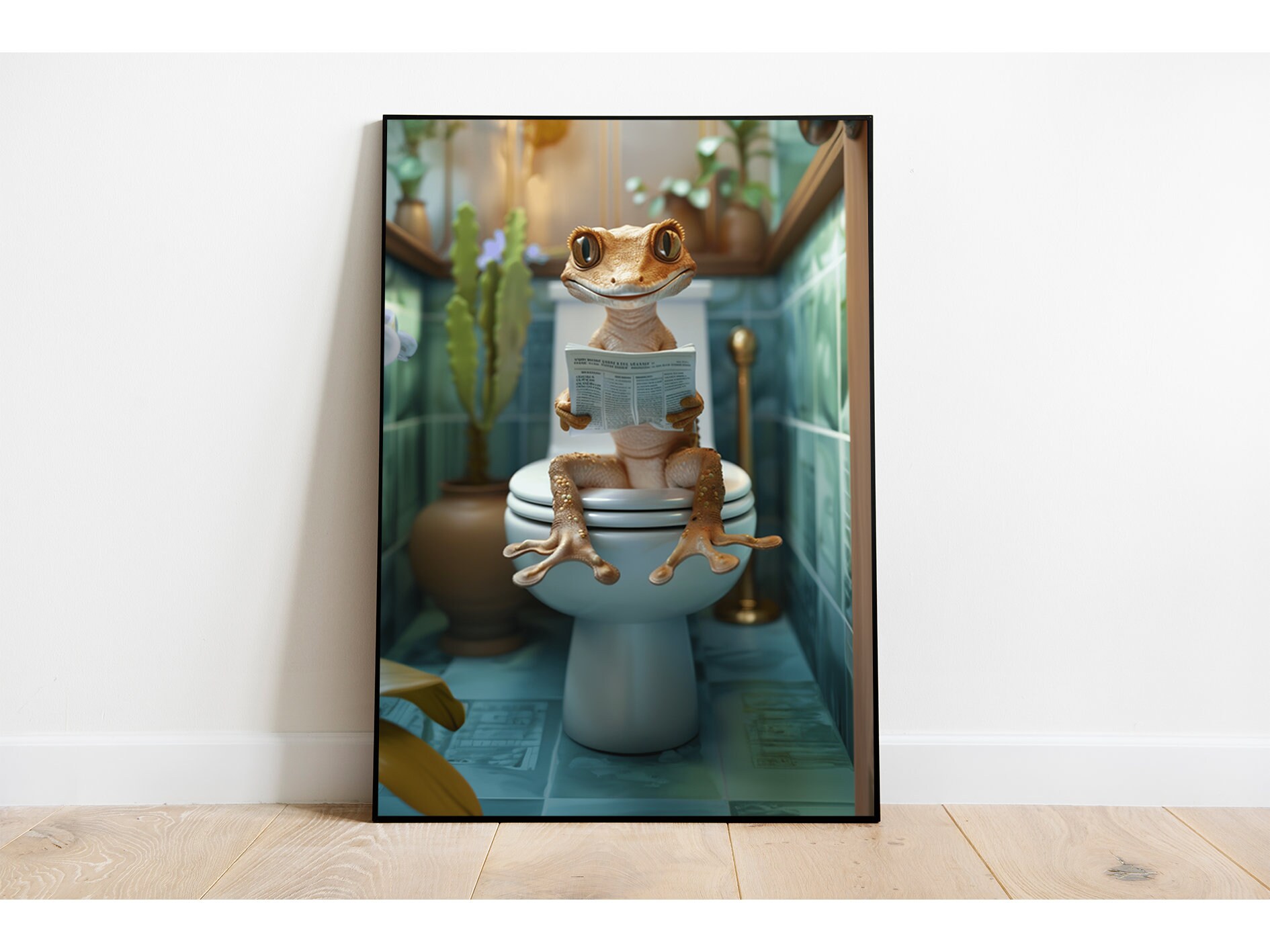 Lizard on the Toilet, Bathroom Ideas Pictures, Funny Animal Picture ...