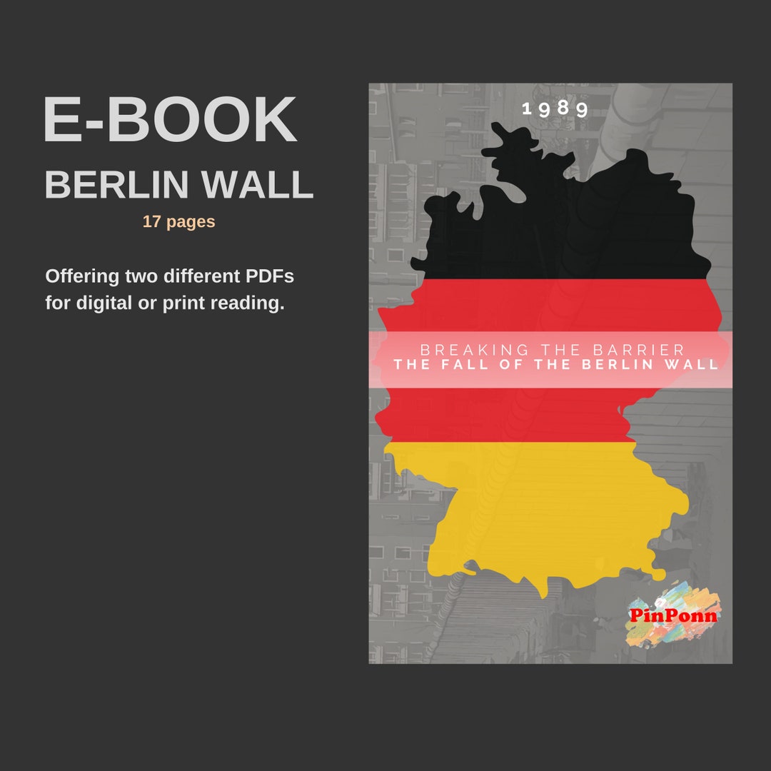 BERLIN WALL E-BOOK , Historical Pdf, E-book for Teachers - Etsy