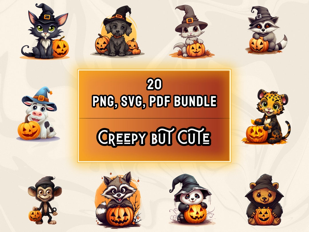 Halloween PNG SVG Bundle Svg Png Files for Cricut Halloween - Etsy