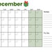 Printable Blank Calendar, Fillable Planner, Monthly Organiser, Digital ...