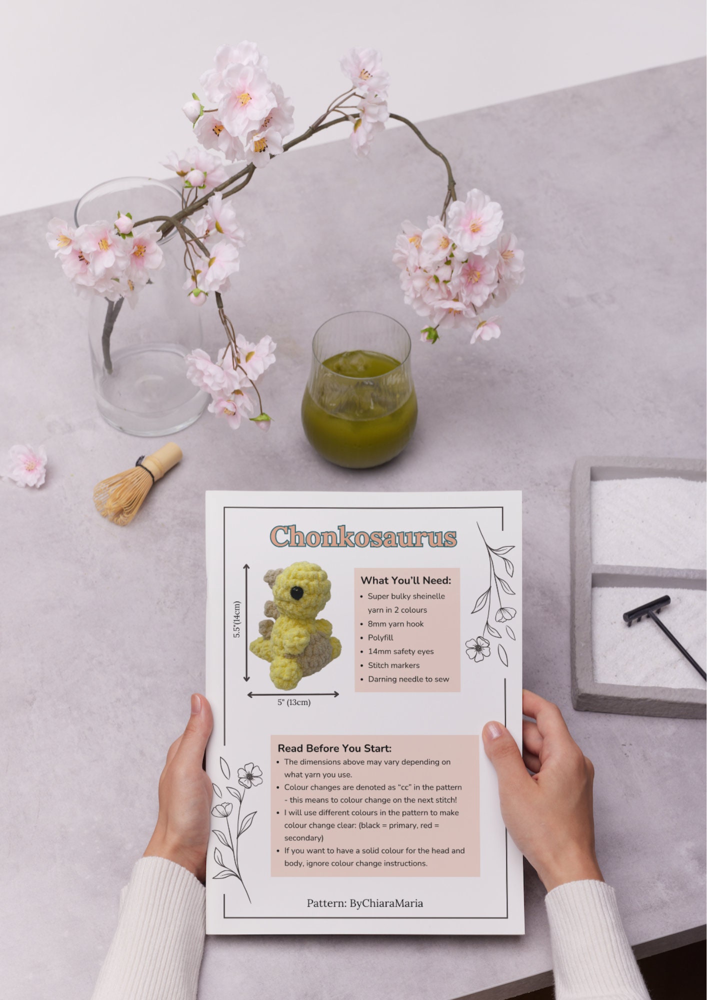 Chonkasaurus Crochet Pattern Amigurumi Pattern Chunky - Etsy