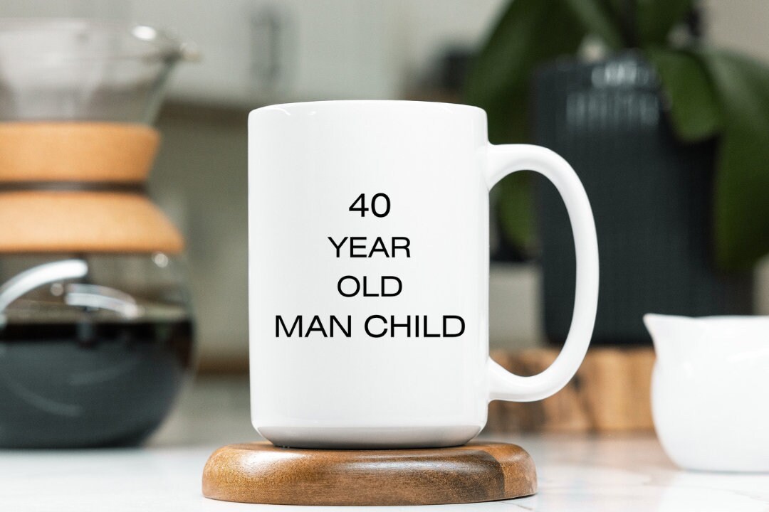 40th Mug, 40 Year Old Birthday Gift for Men, 40th Birthday Gifts for ...