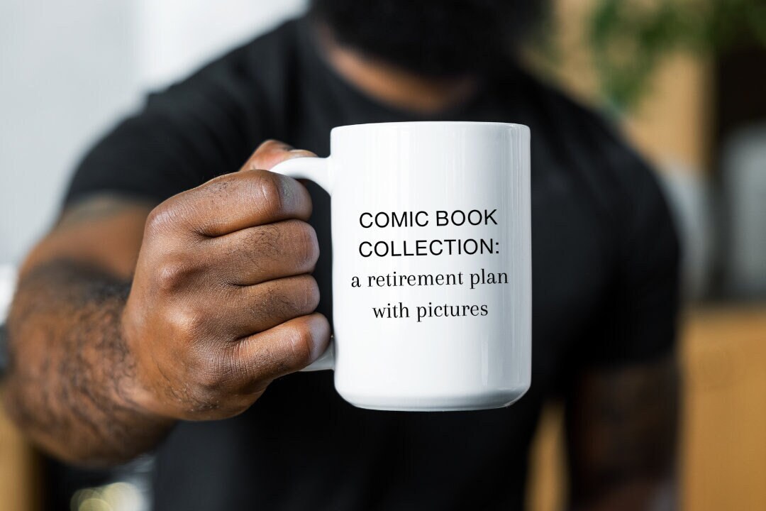 Comic Book Collector Mug, Comic Book Mug, Book Collector, Collector ...