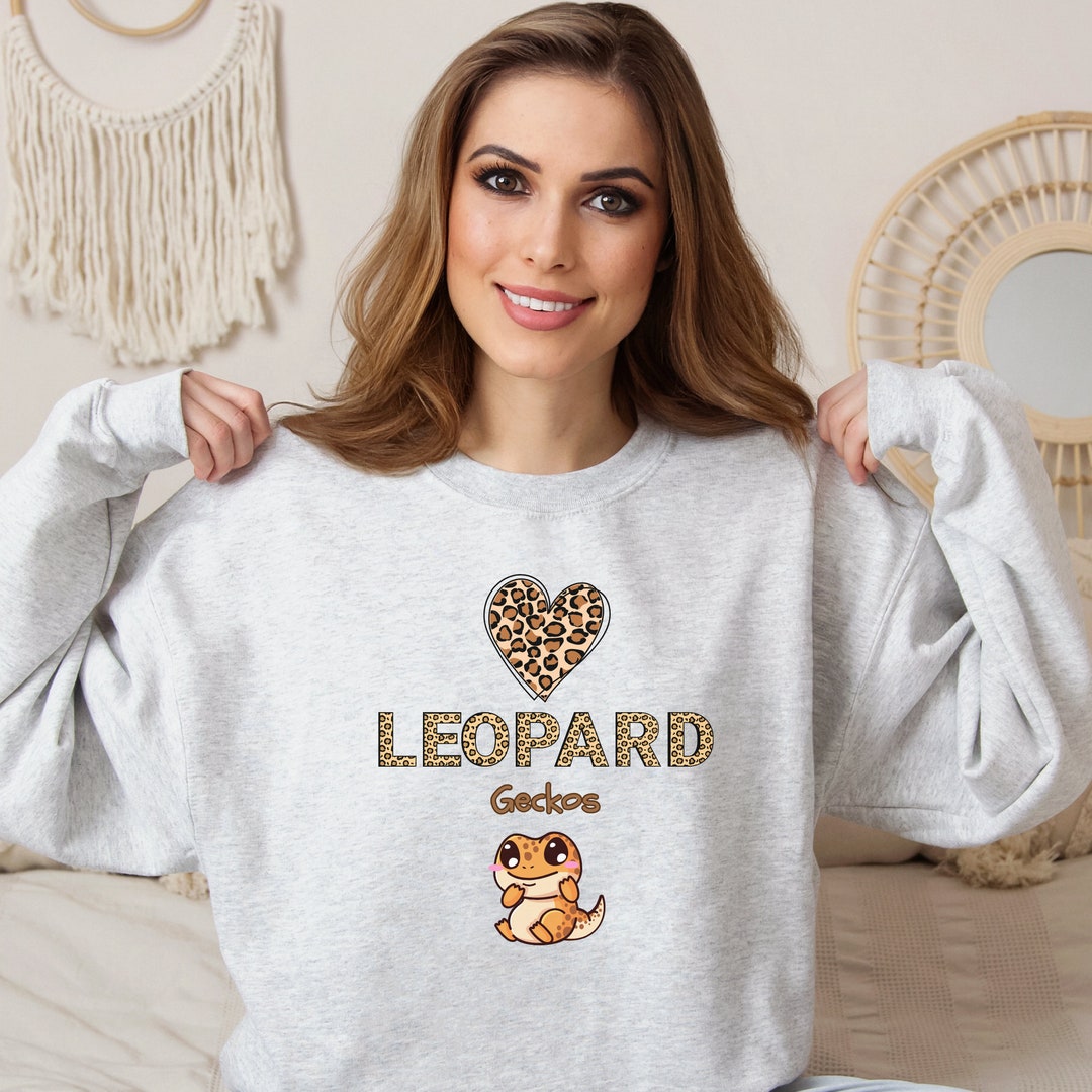 Leopard Gecko Sweatshirt: Unisex Animal Lover Crewneck - Etsy